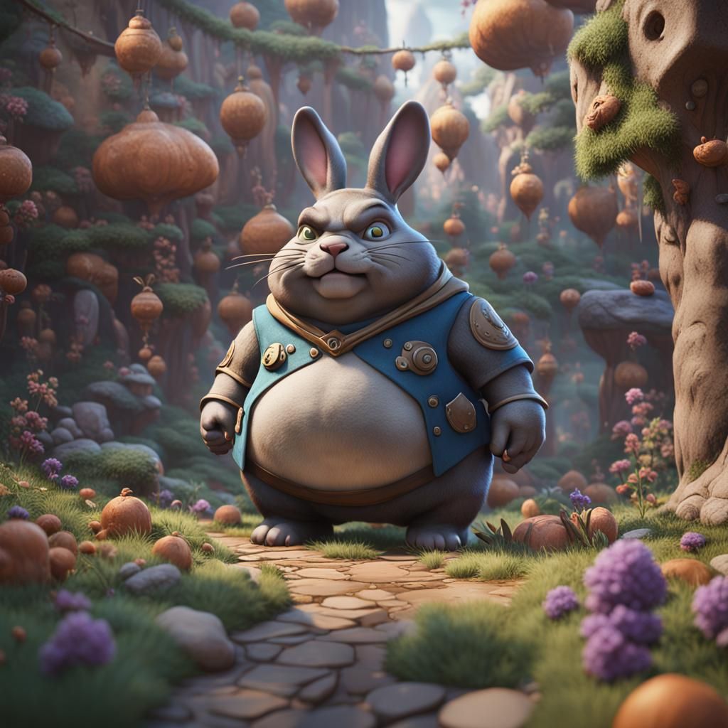 Big chungus - AI Generated Artwork - NightCafe Creator
