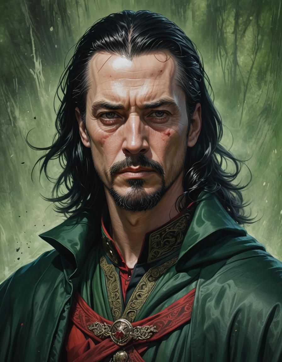 Portrait of a DND NPC - AI Generated Artwork - NightCafe Creator