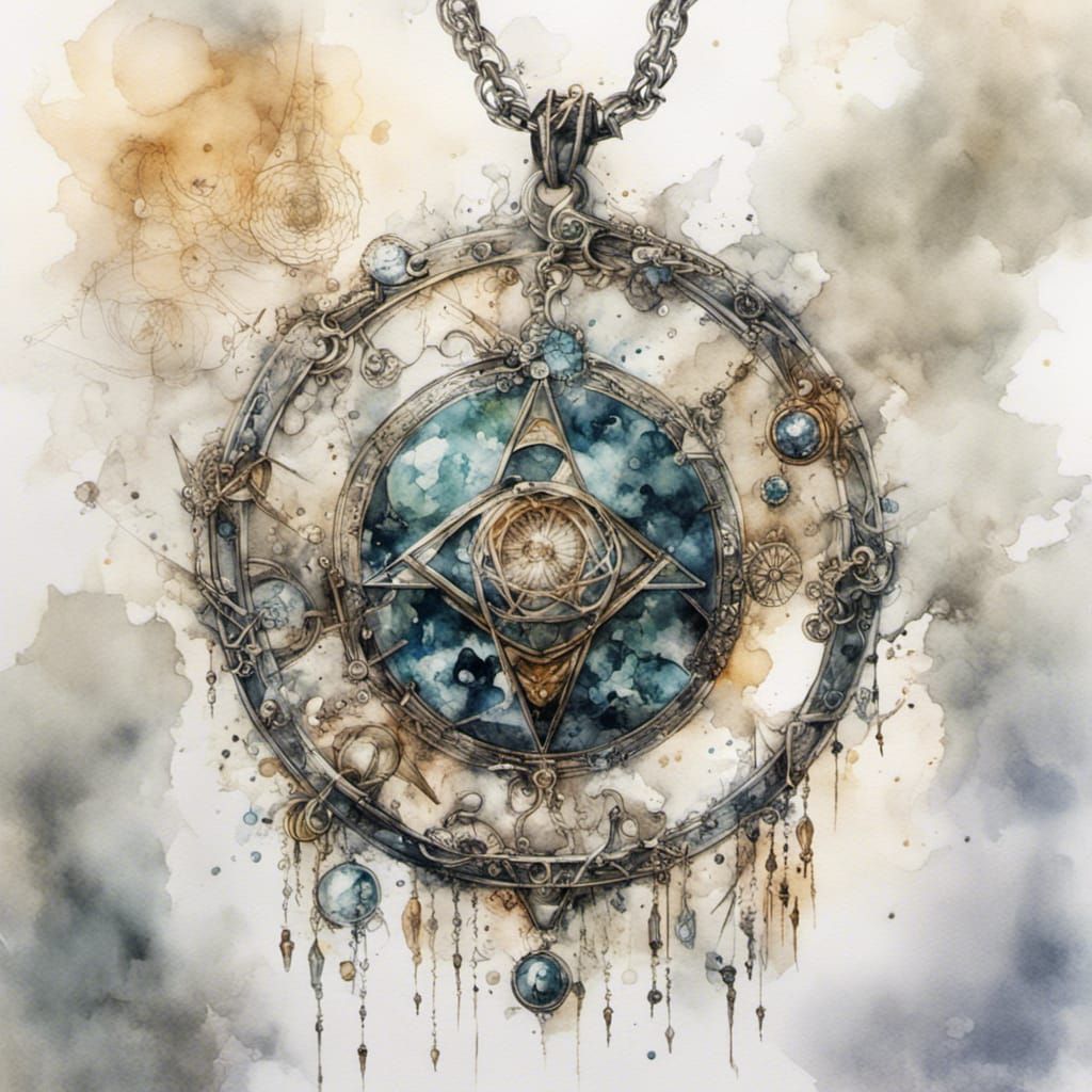 Magic pendant - AI Generated Artwork - NightCafe Creator