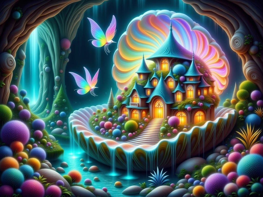 Castle in a seashell 1 - Castle in a seashell 1