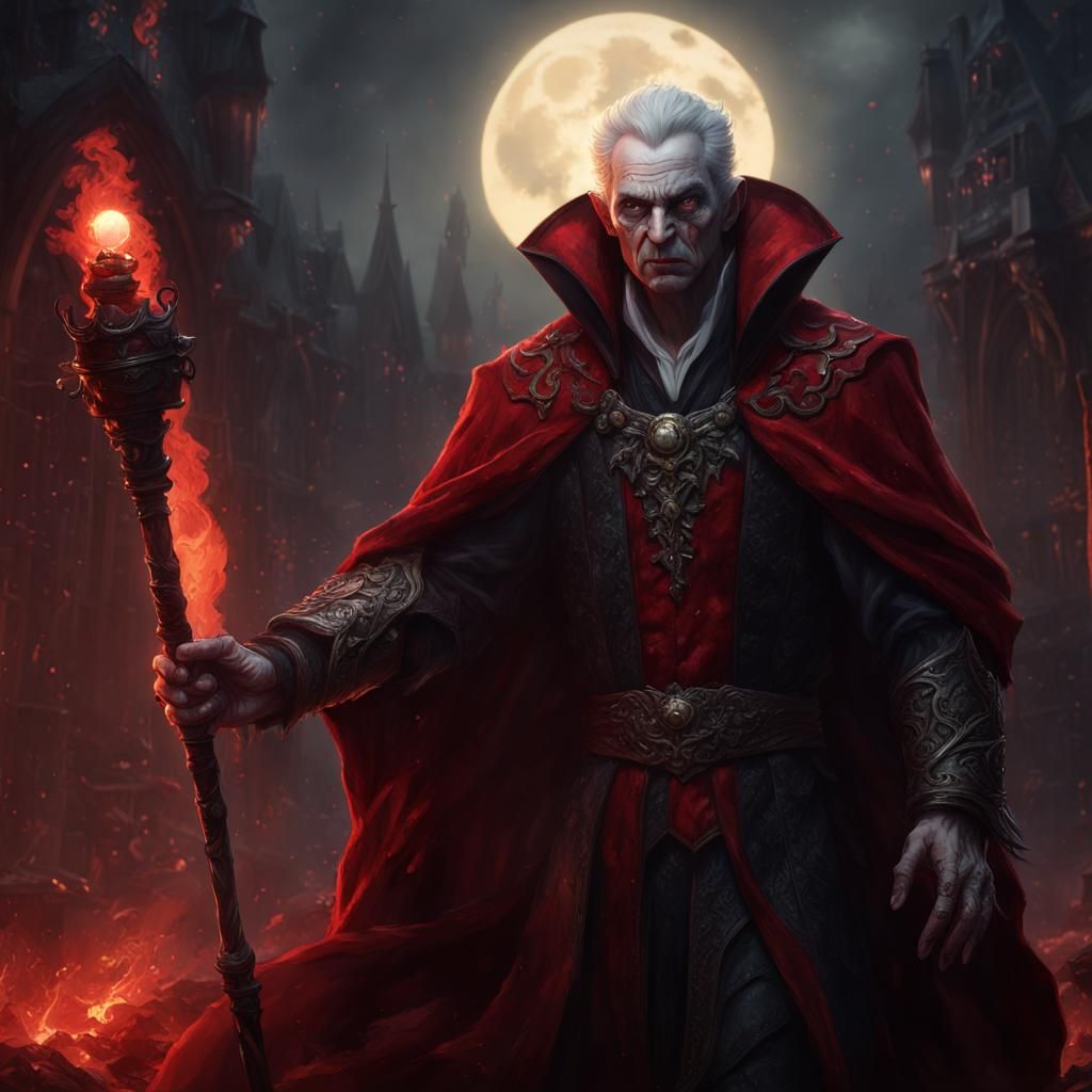 Strahd variation - AI Generated Artwork - NightCafe Creator