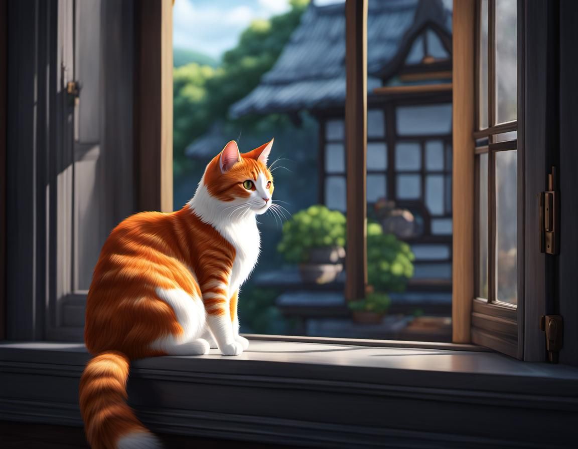 Cat - AI Generated Artwork - NightCafe Creator