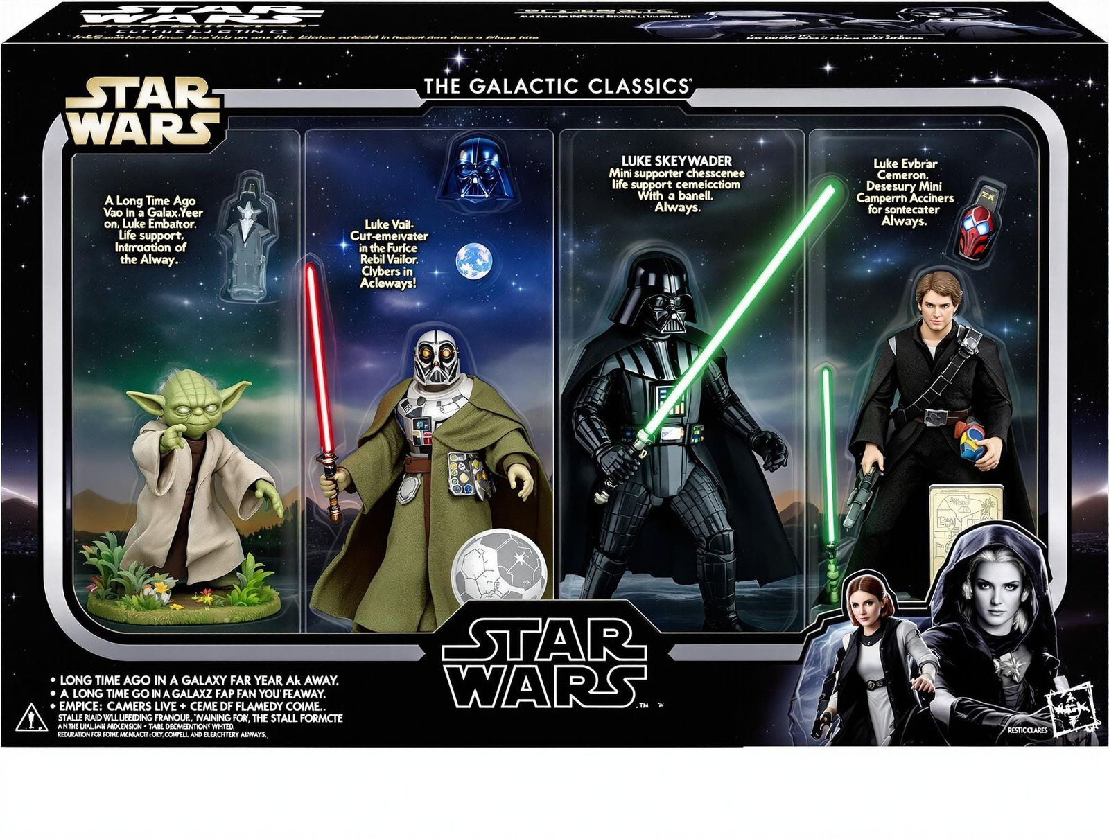 The Galactic Classics: Star Wars Action Figure Set