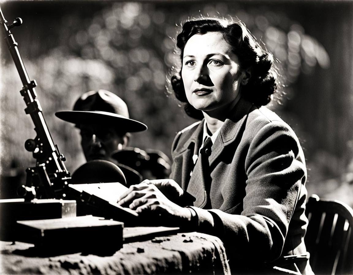 Nancy Wake - AI Generated Artwork - NightCafe Creator