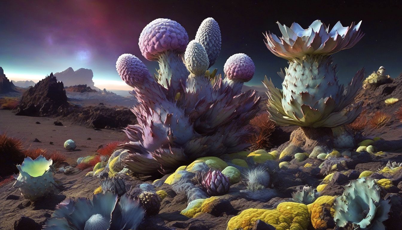 Strange plants on another planet #94 - AI Generated Artwork - NightCafe ...