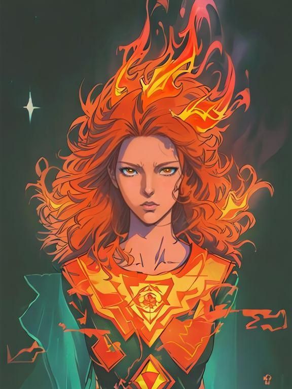 Young as a Anime Style Character : Jean Gray/ Phoenix, Roaming Around ...