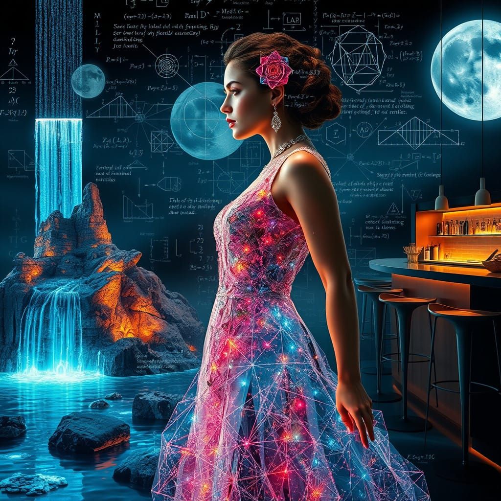 Math Art - Surreal Beauty Unveils Hidden Math Secrets in Vib...