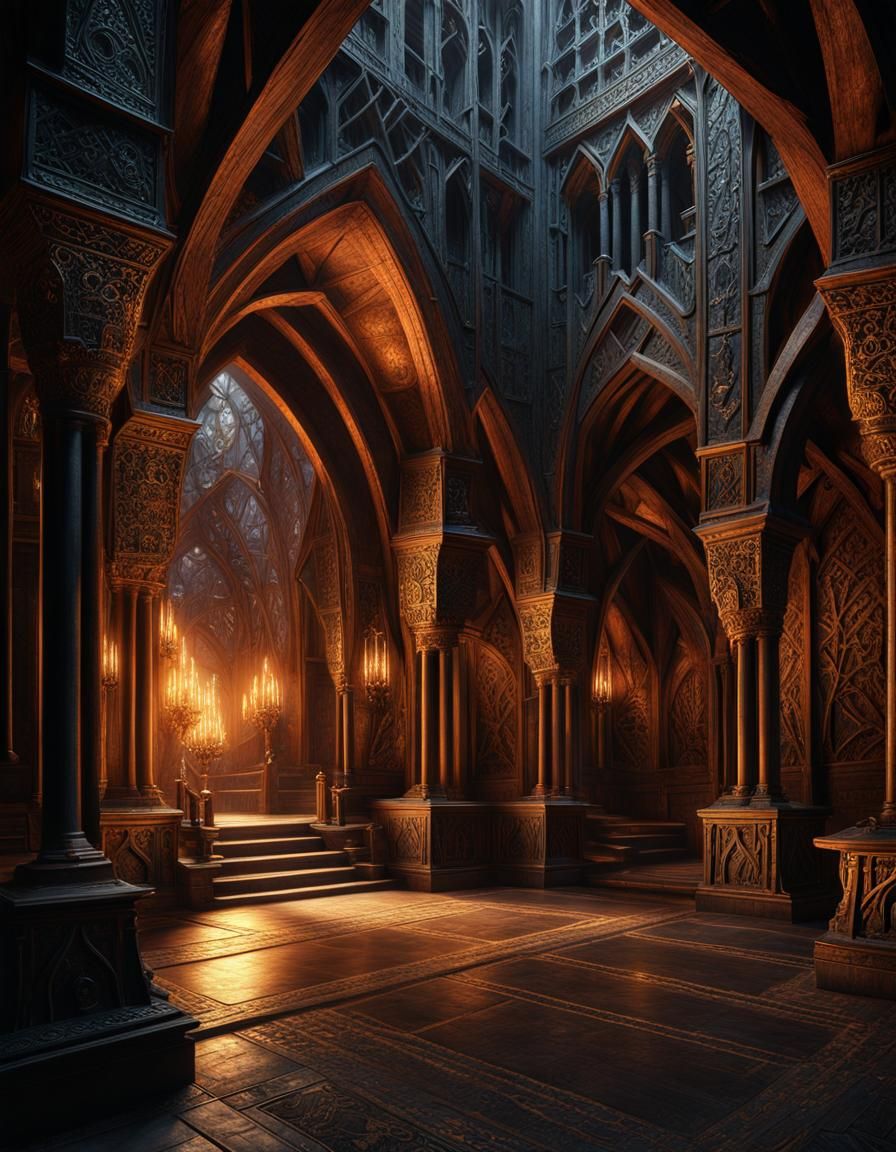 Lair of the Dwarves - AI Generated Artwork - NightCafe Creator