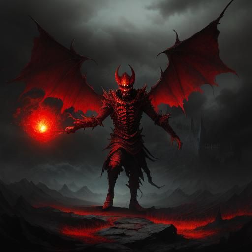 Devil Creature - AI Generated Artwork - NightCafe Creator