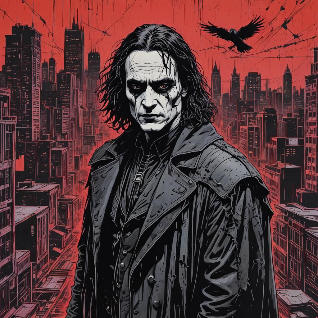 The Crow - AI Generated Artwork - NightCafe Creator