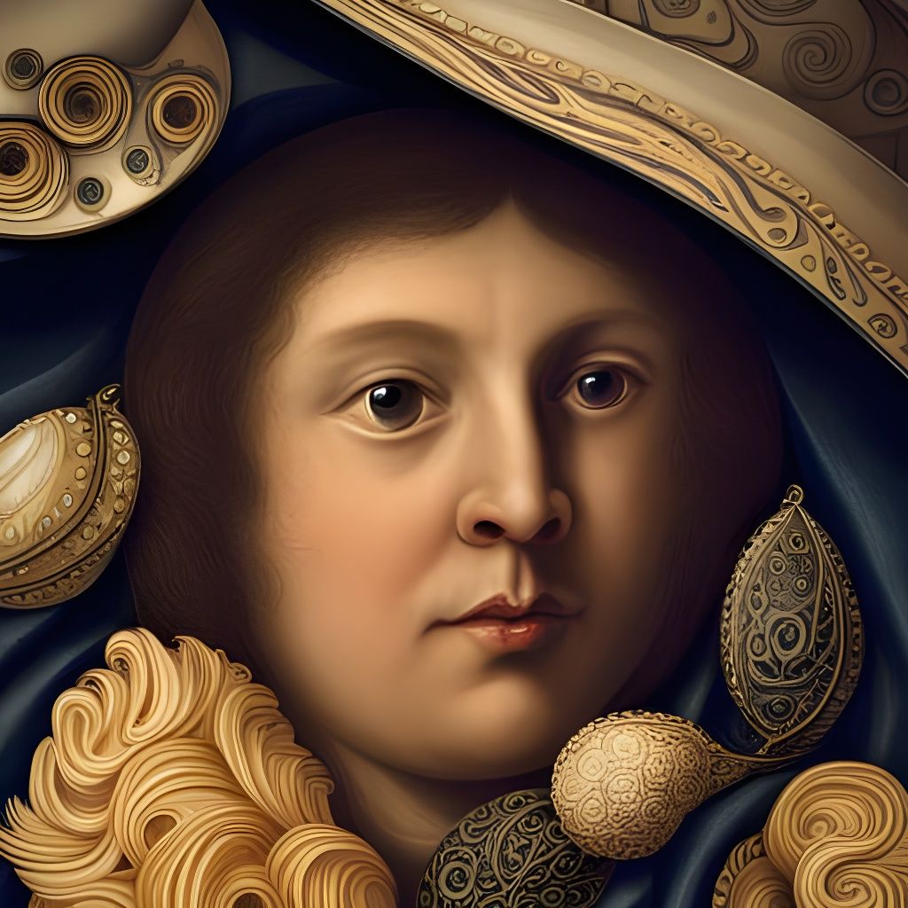 Rococo Lady - AI Generated Artwork - NightCafe Creator