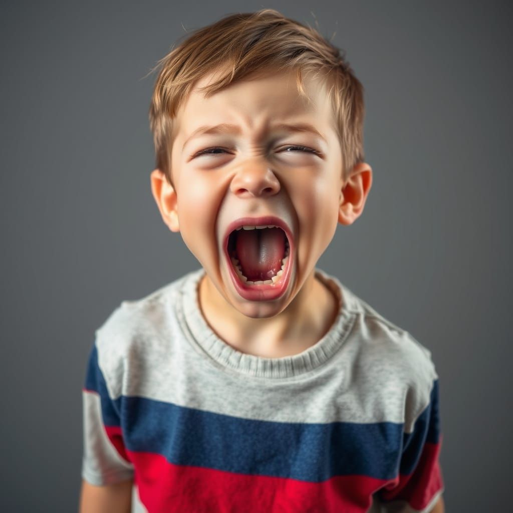 Anger issues- I WANT ICE CREAM - Child's Frustrated Outburst...