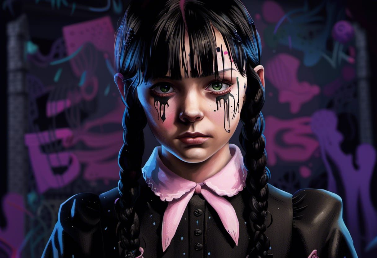 Messy Wednesday 02 - AI Generated Artwork - NightCafe Creator