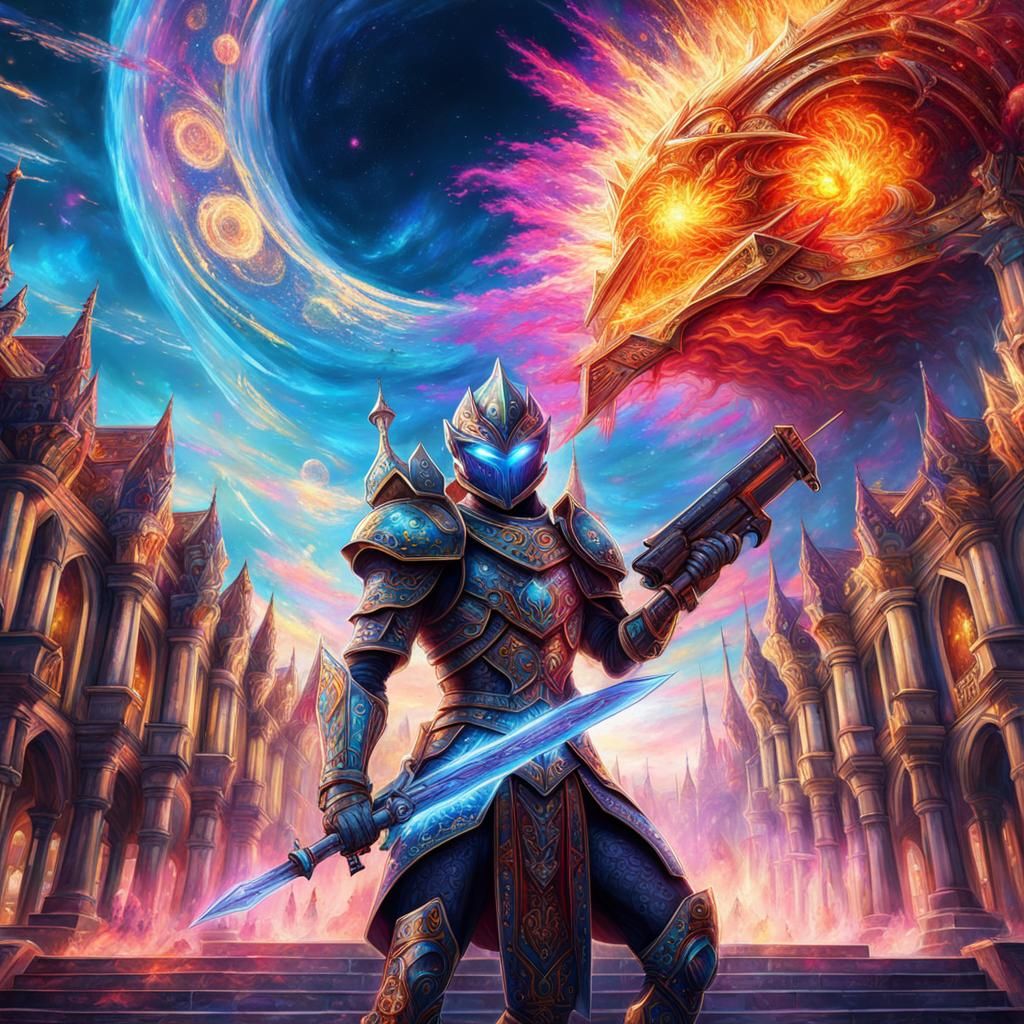 medieval cyborg - AI Generated Artwork - NightCafe Creator