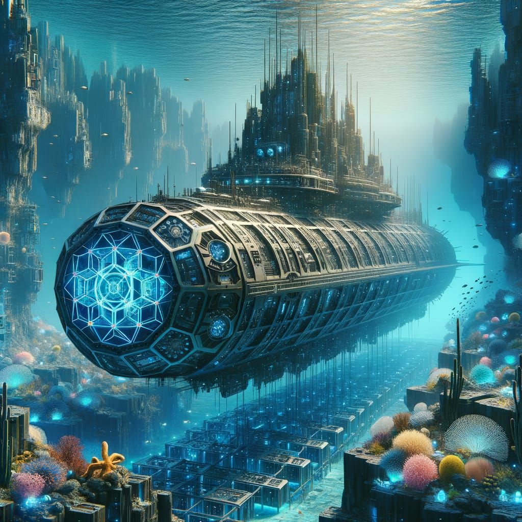 Deep Sea Leviathan - AI Generated Artwork - NightCafe Creator