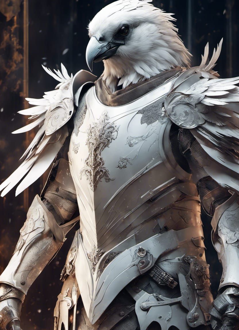 Bird knight - AI Generated Artwork - NightCafe Creator