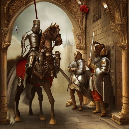 Knight - AI Generated Artwork - NightCafe Creator