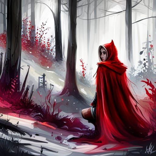 red riding hood v3 - AI Generated Artwork - NightCafe Creator