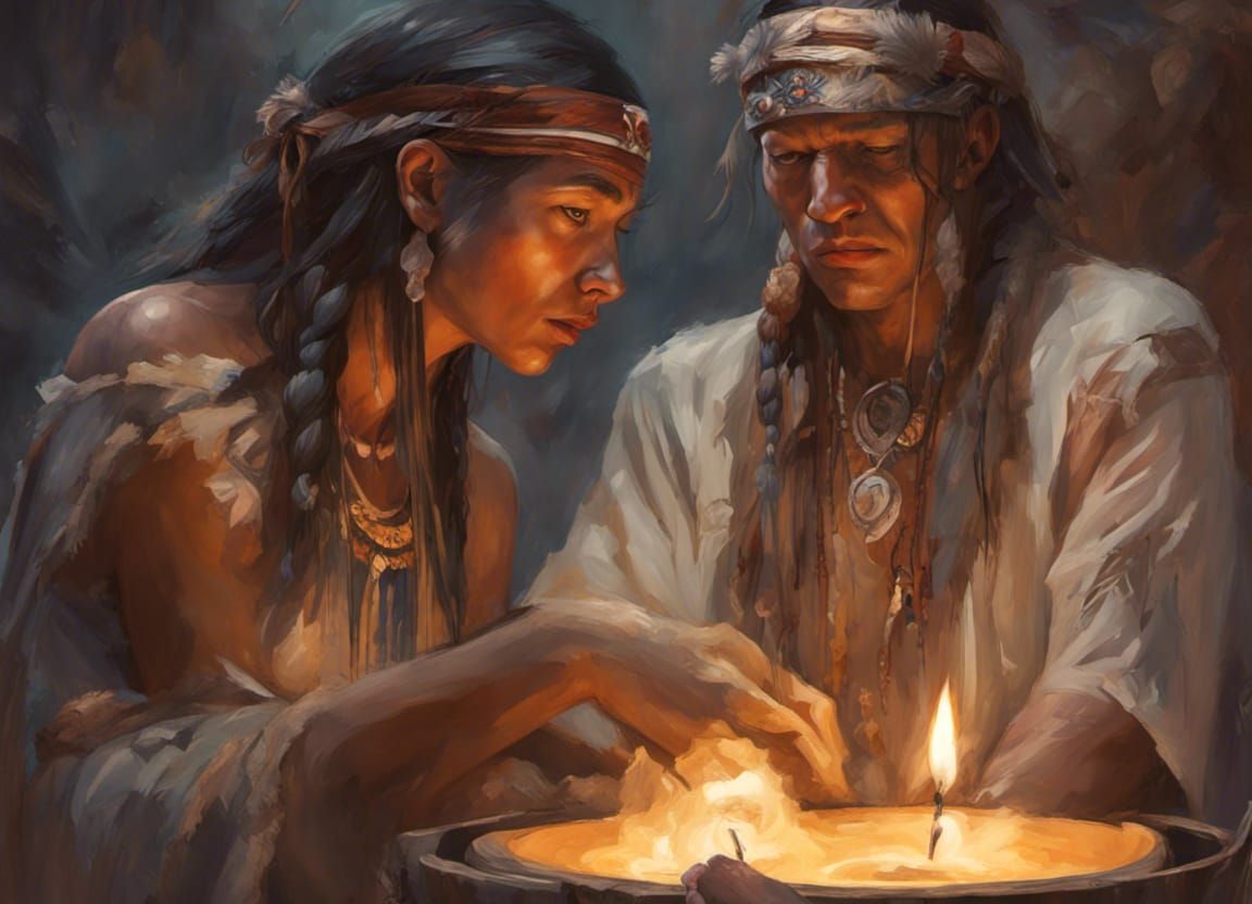 sacred ceremony nesting in new home native american candles drums ...