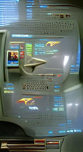 A Star Trek Computer Screen - AI Generated Artwork - NightCafe Creator