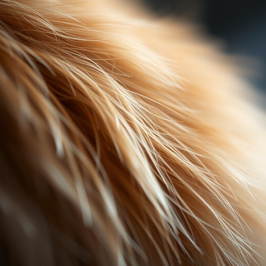 Soft cat fur - Delicate Cat Fur in Macro Close-Up