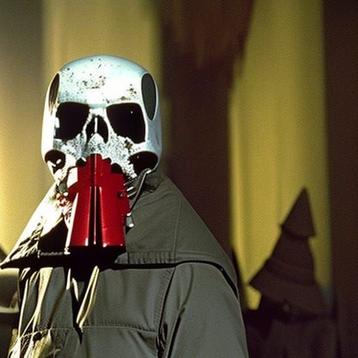 1980s slasher horror film about a masked killer murdering people on ...