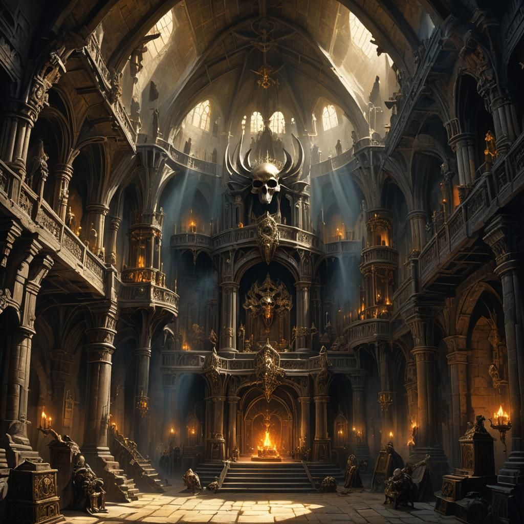 Medieval Lair - AI Generated Artwork - NightCafe Creator