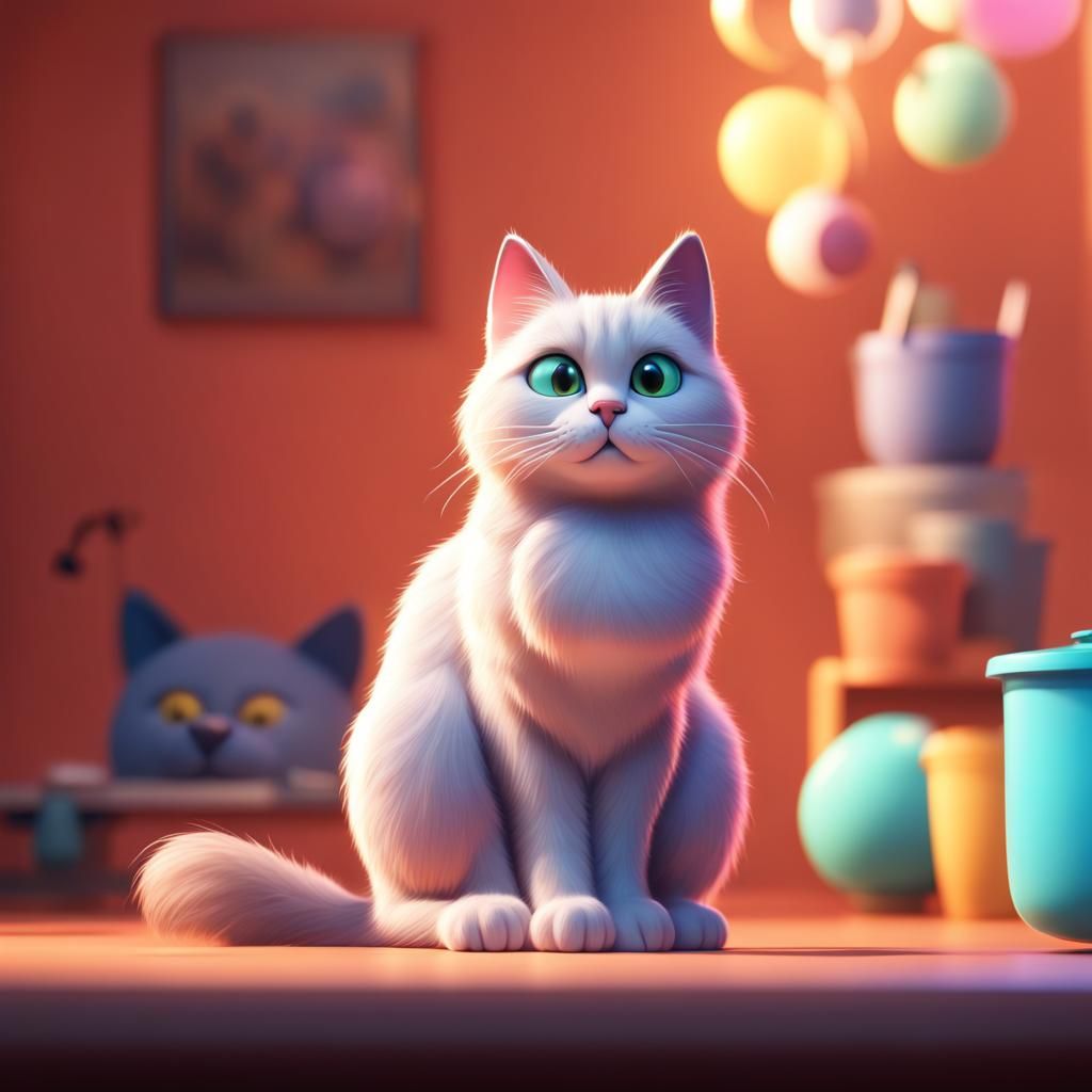 A beautiful cat - AI Generated Artwork - NightCafe Creator