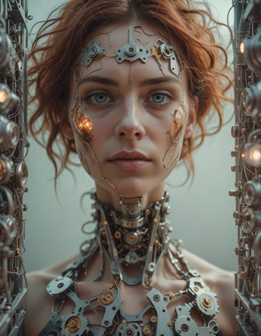 Surreal Portrait of a Stranger in a Mysterious Wor... - AI Art