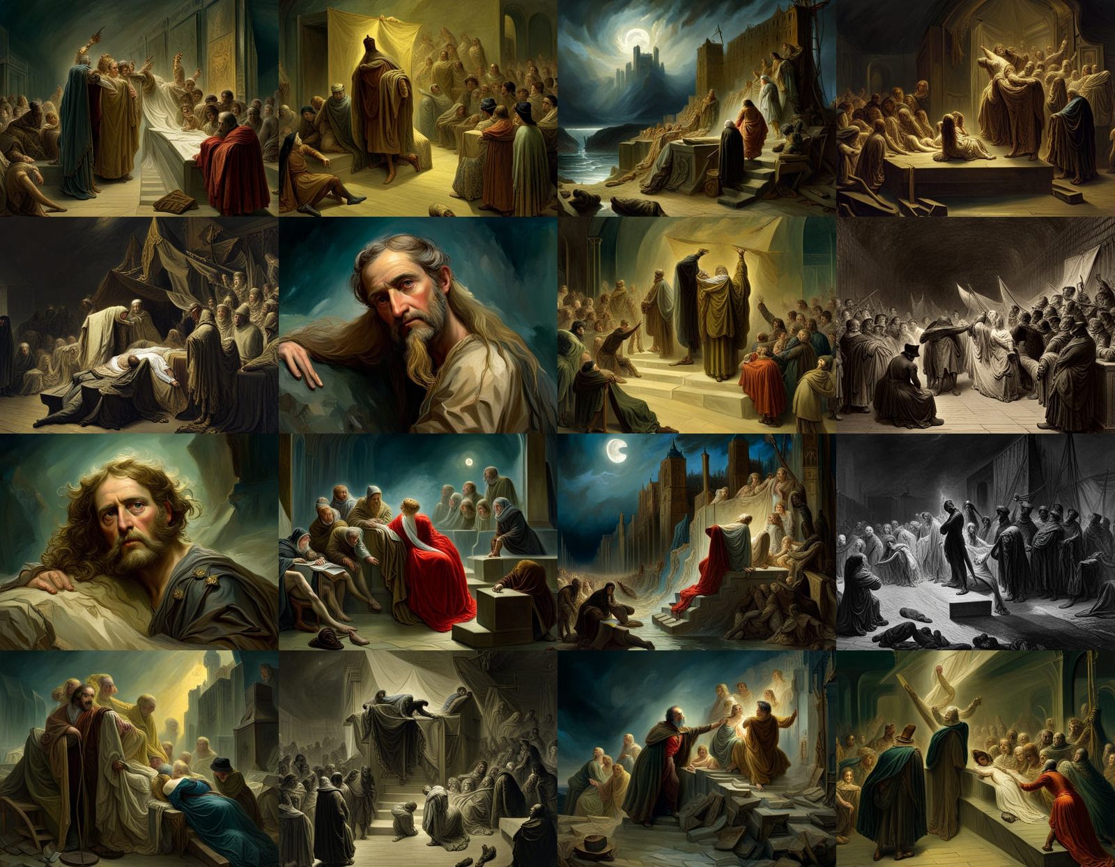 Gustave Doré, oil painting, high resolution - AI Generated Artwork ...