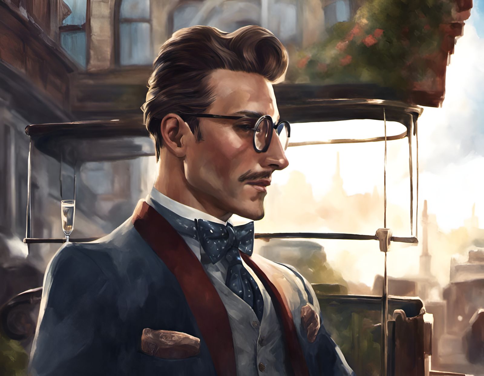 Dapper 1920! - AI Generated Artwork - NightCafe Creator