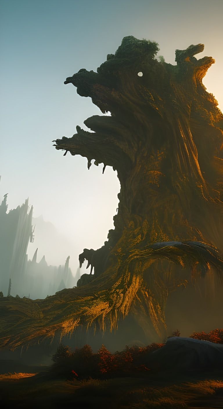 The dead tree - AI Generated Artwork - NightCafe Creator