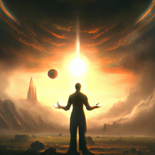 The creator of life - AI Generated Artwork - NightCafe Creator