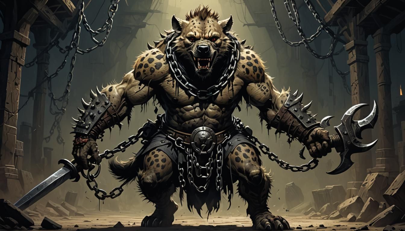 Gnoll - AI Generated Artwork - NightCafe Creator