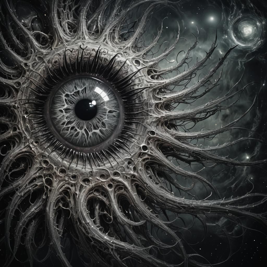 Nightmare Eye 7 - AI Generated Artwork - NightCafe Creator