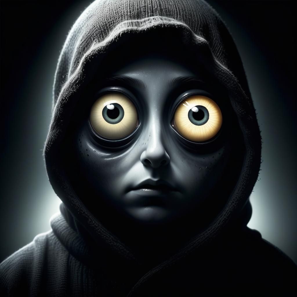 The Googly Eyes Gleam with Intensity - AI Generated Artwork - NightCafe ...