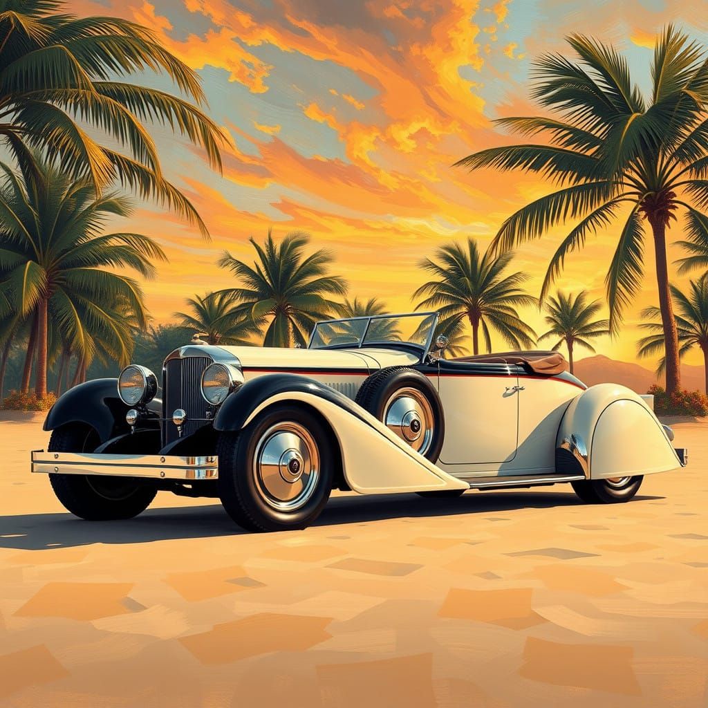 1929 French Delahaye concept convertible, elongated and streamlined ...