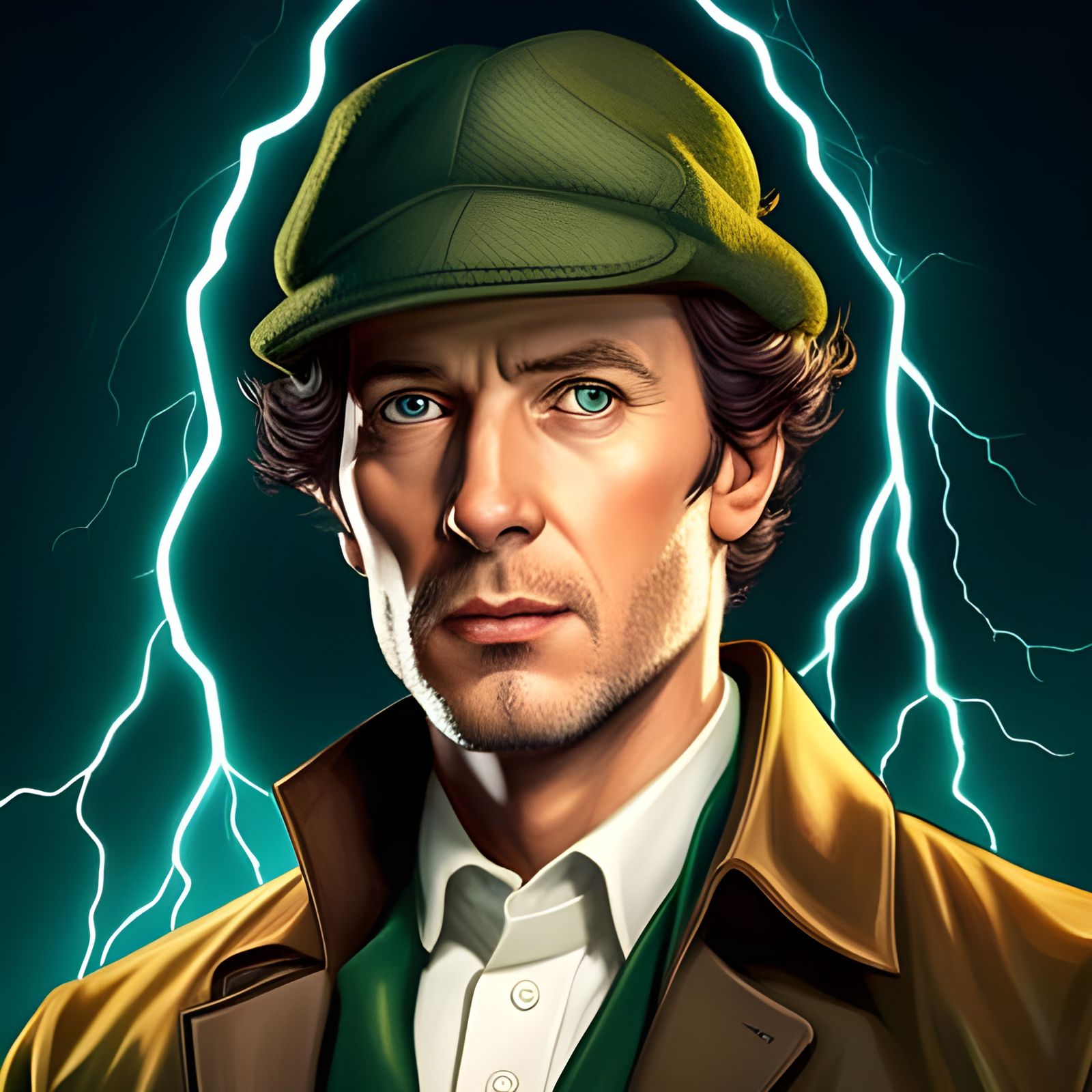 Sherlock Ohms - AI Generated Artwork - NightCafe Creator