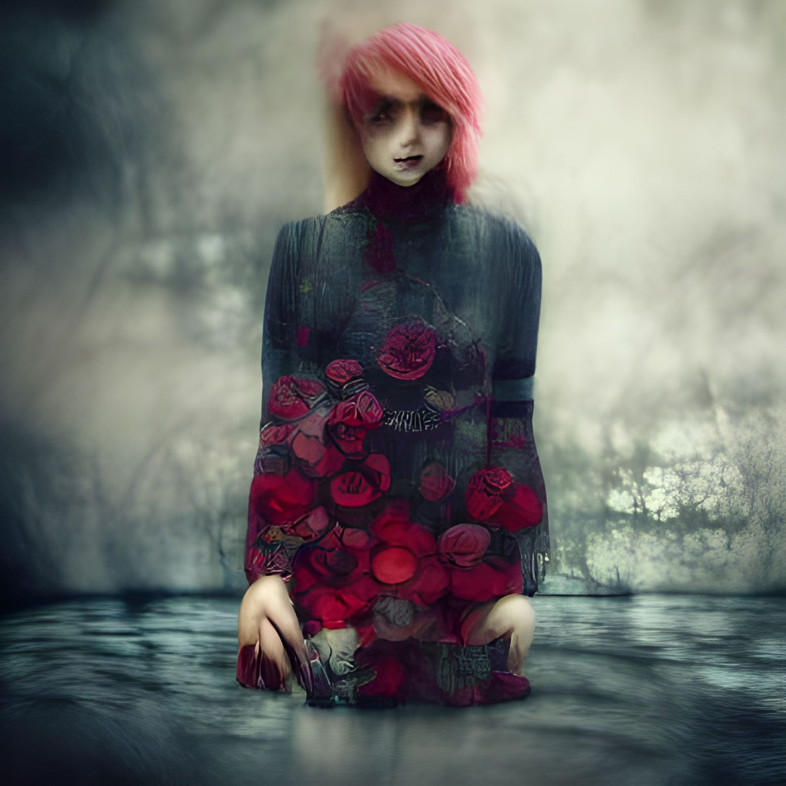 rose deviantart - AI Generated Artwork - NightCafe Creator