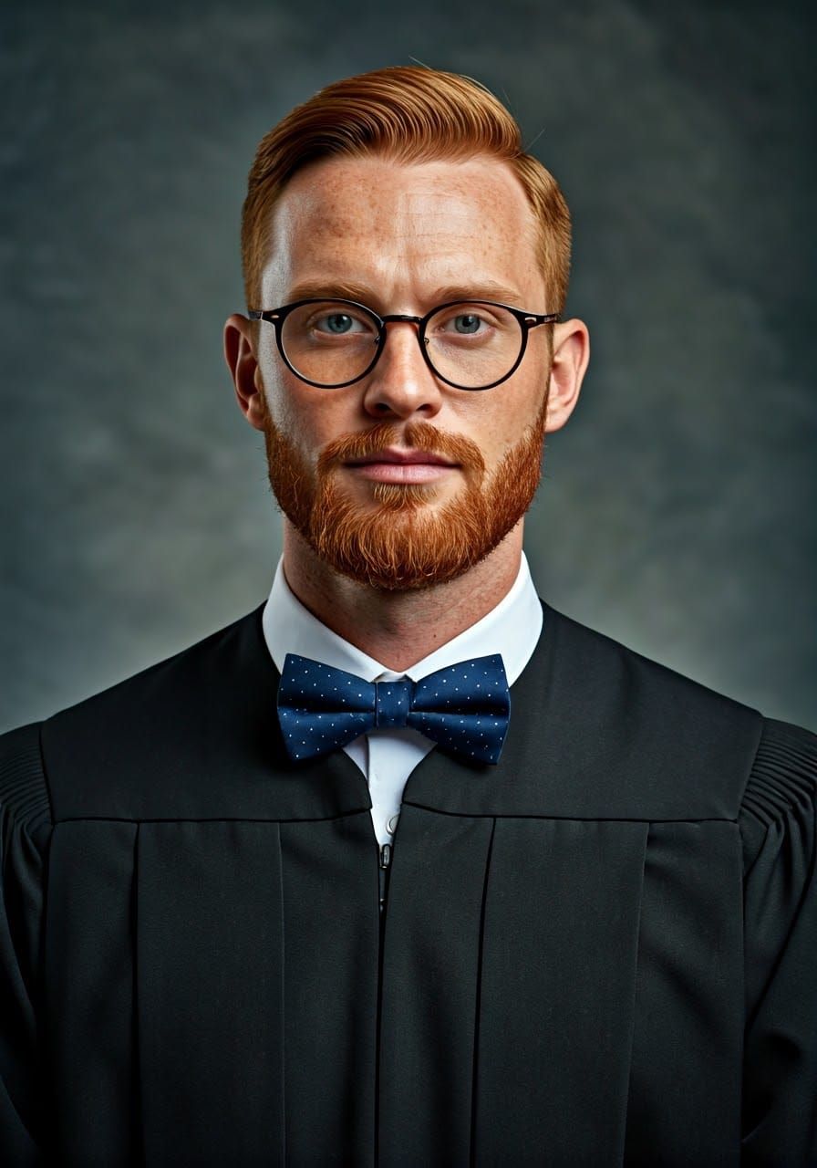 Judge Jonathan - Handsome Judge in Formal Robes