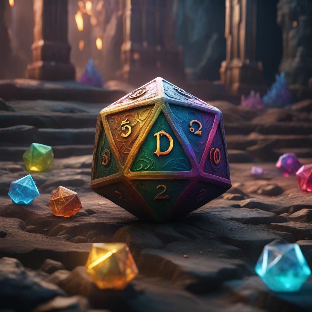 D20 - AI Generated Artwork - NightCafe Creator