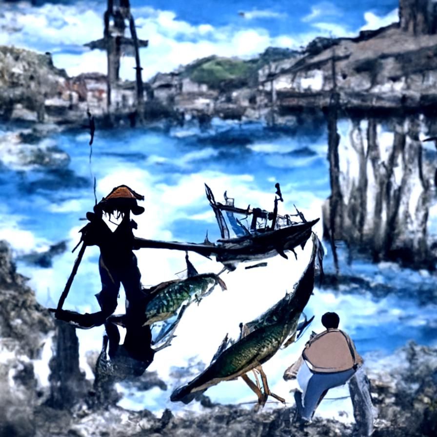 Zurga Fisherman's tale as an anime - AI Generated Artwork - NightCafe ...