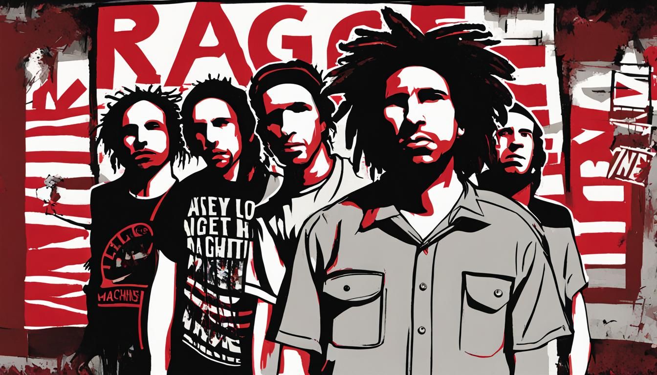 Rage Against The Machine - AI Generated Artwork - NightCafe Creator
