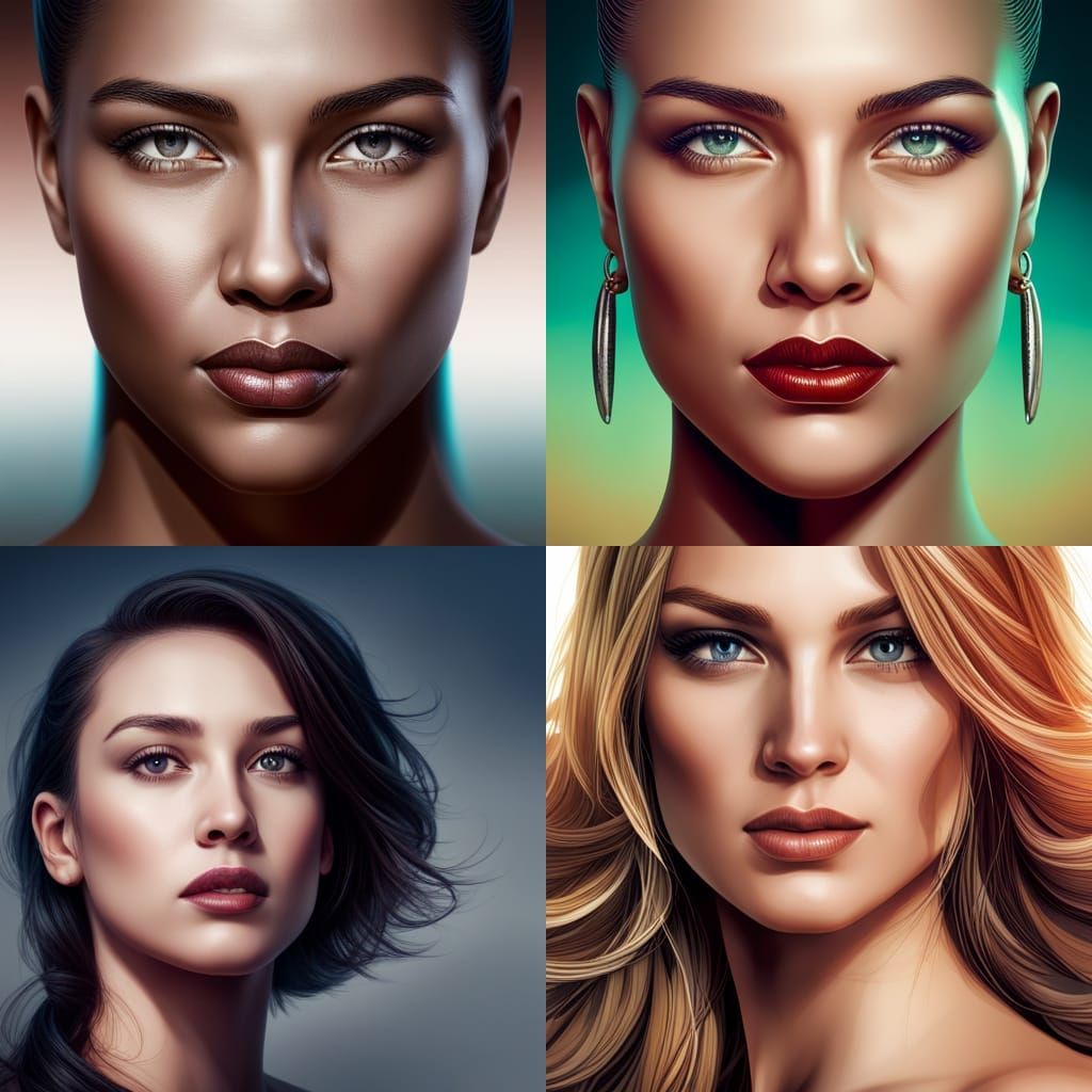 Portraits - AI Generated Artwork - NightCafe Creator