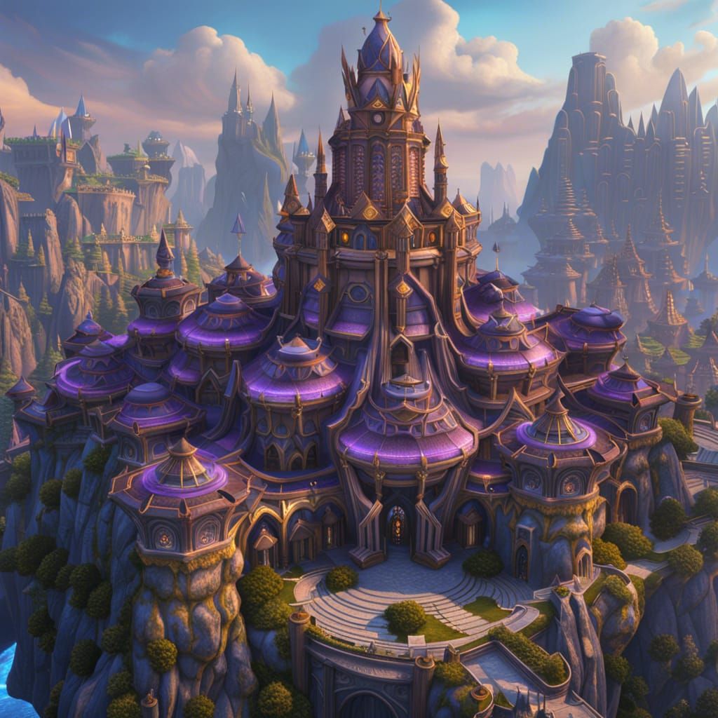 Tempest Keep - AI Generated Artwork - NightCafe Creator