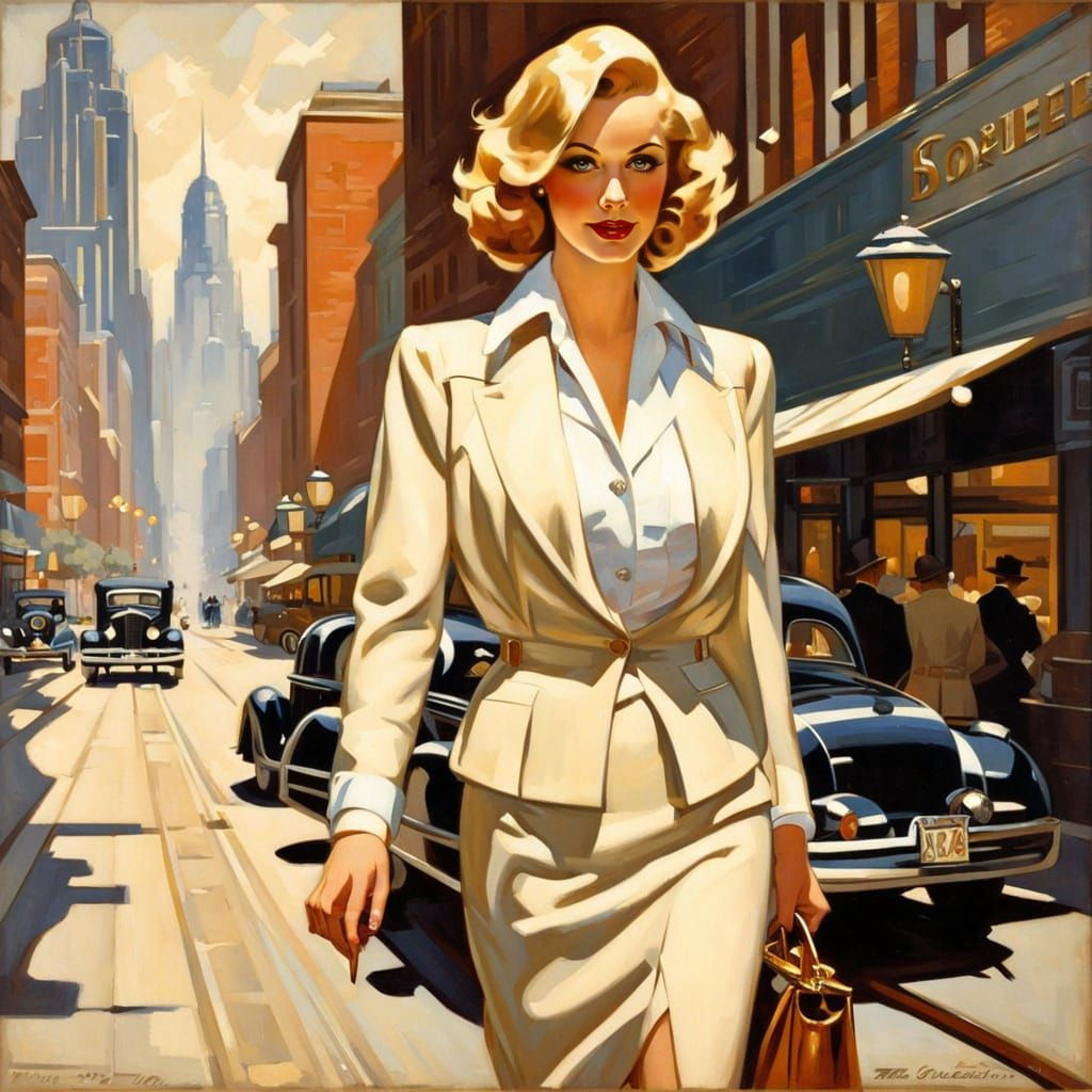 "The Girl and the Packard" An Arthur Deco Mystery