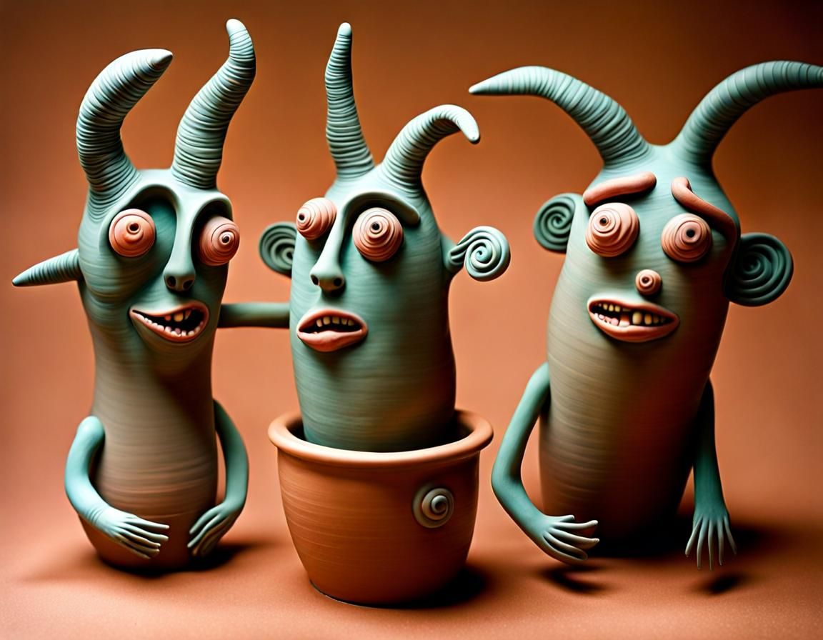 Strange creatures - AI Generated Artwork - NightCafe Creator