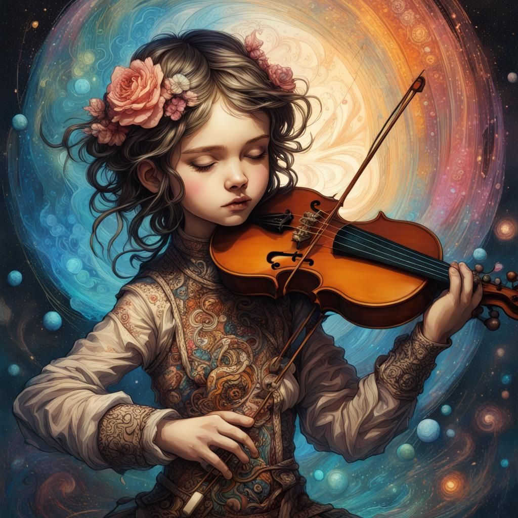 MUSIC MAKER 2 - AI Generated Artwork - NightCafe Creator