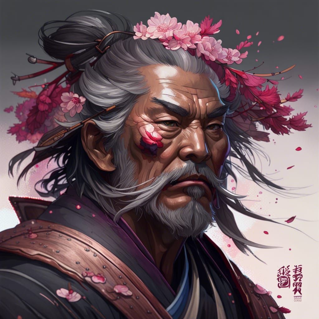 Old Shogun - AI Generated Artwork - NightCafe Creator