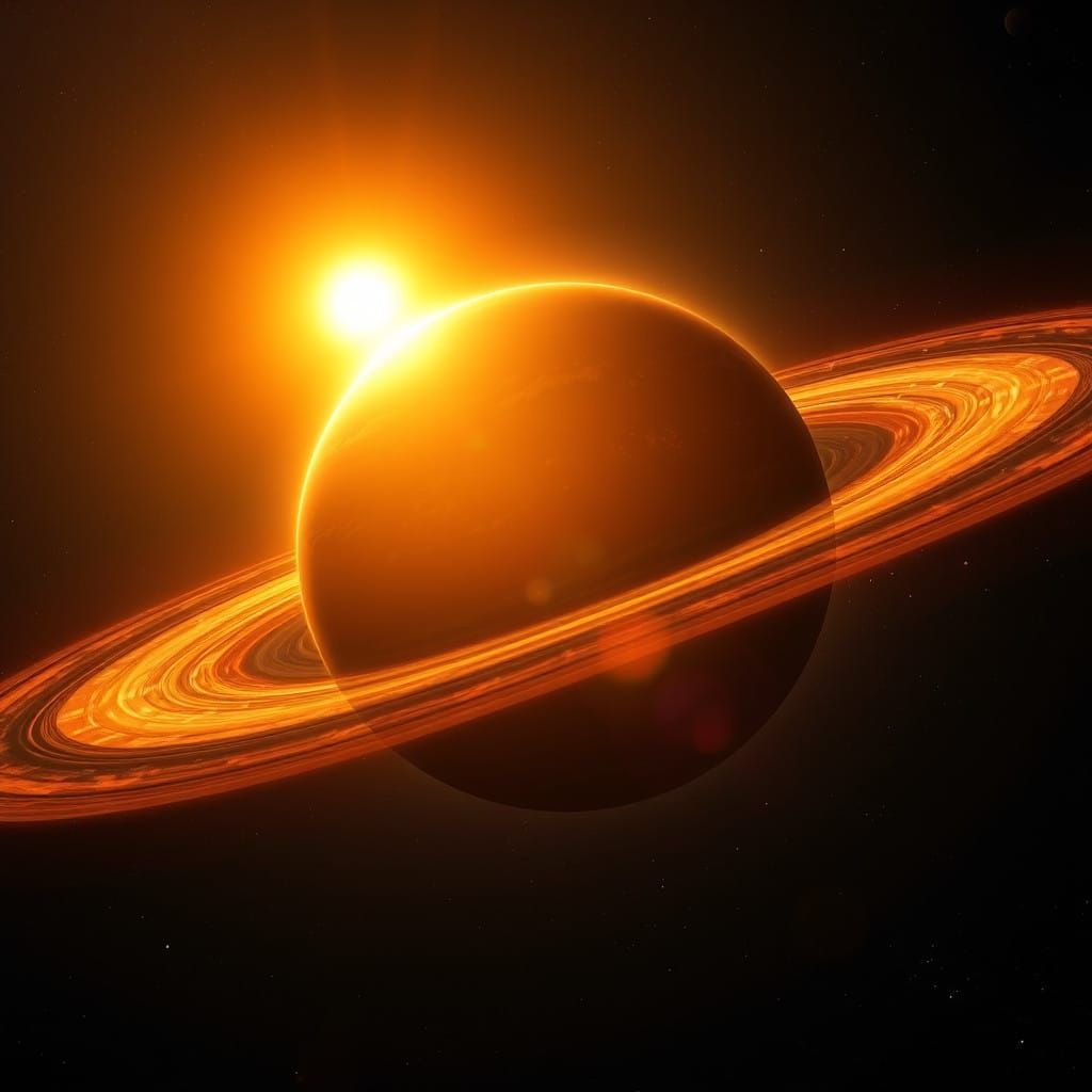 Planet in Kepler 51 star system - Planet in Kepler 51 star s...